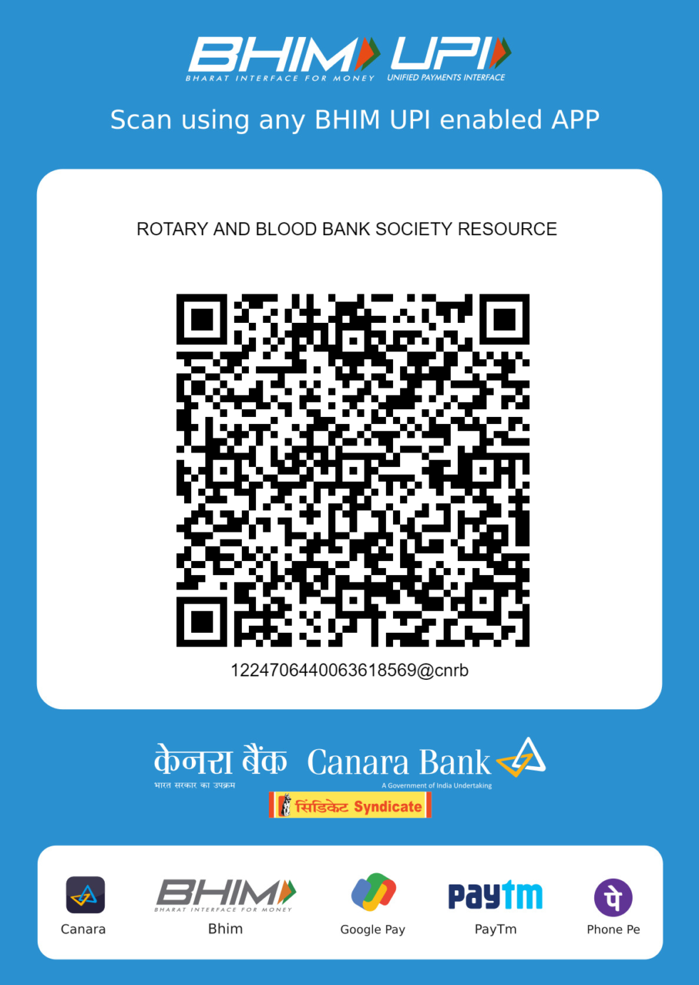 Rotary and Blood Bank Society Resource Centre | Rotary and Blood Bank ...
